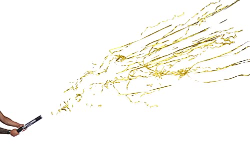 18" Gold Streamer Confetti Cannons (2 Pack) – Legend and Co.